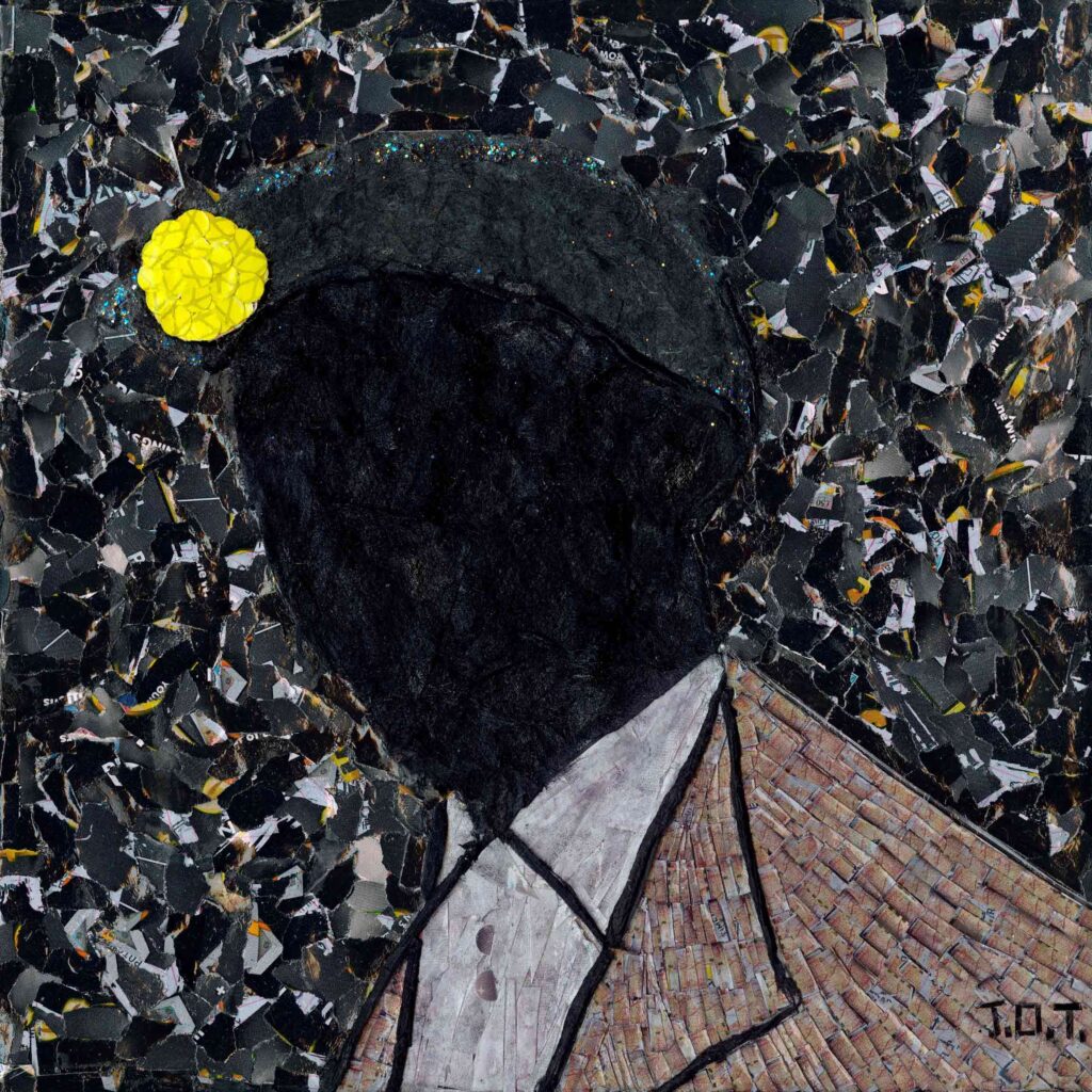 The Miner Greetings Card | James Owen Thomas